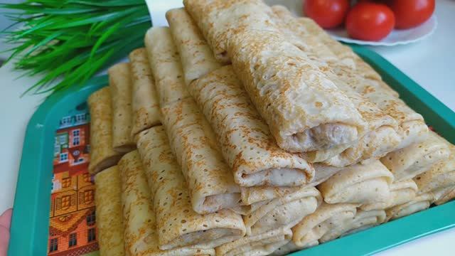 Что я добавляю в мясную начинку, чтобы она стала вкуснее и дешевле? Блинчики с мясом??