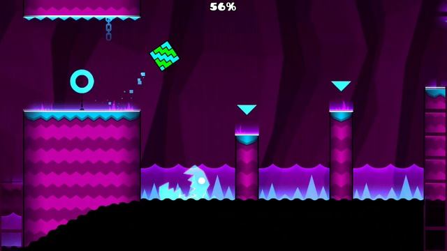 Geometry Dash Meltdown. Проходим все уровни.