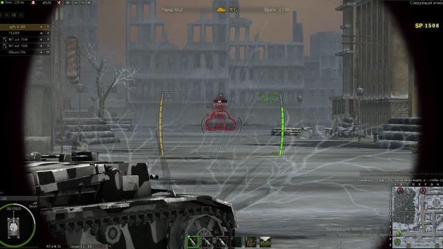 Ground War Tanks. (004)
Оборона на JgPzE-100