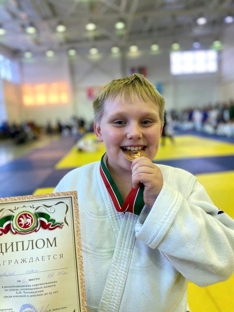 Ваня Шуваров - первые шаги Дзюдо