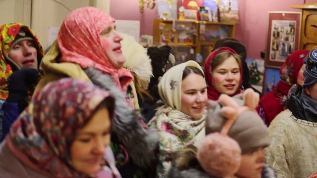 Колядование волонтеры