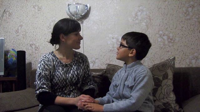 2014 МОУ СОШ №2 Жидков Кирилл Поздравление маме.mp4