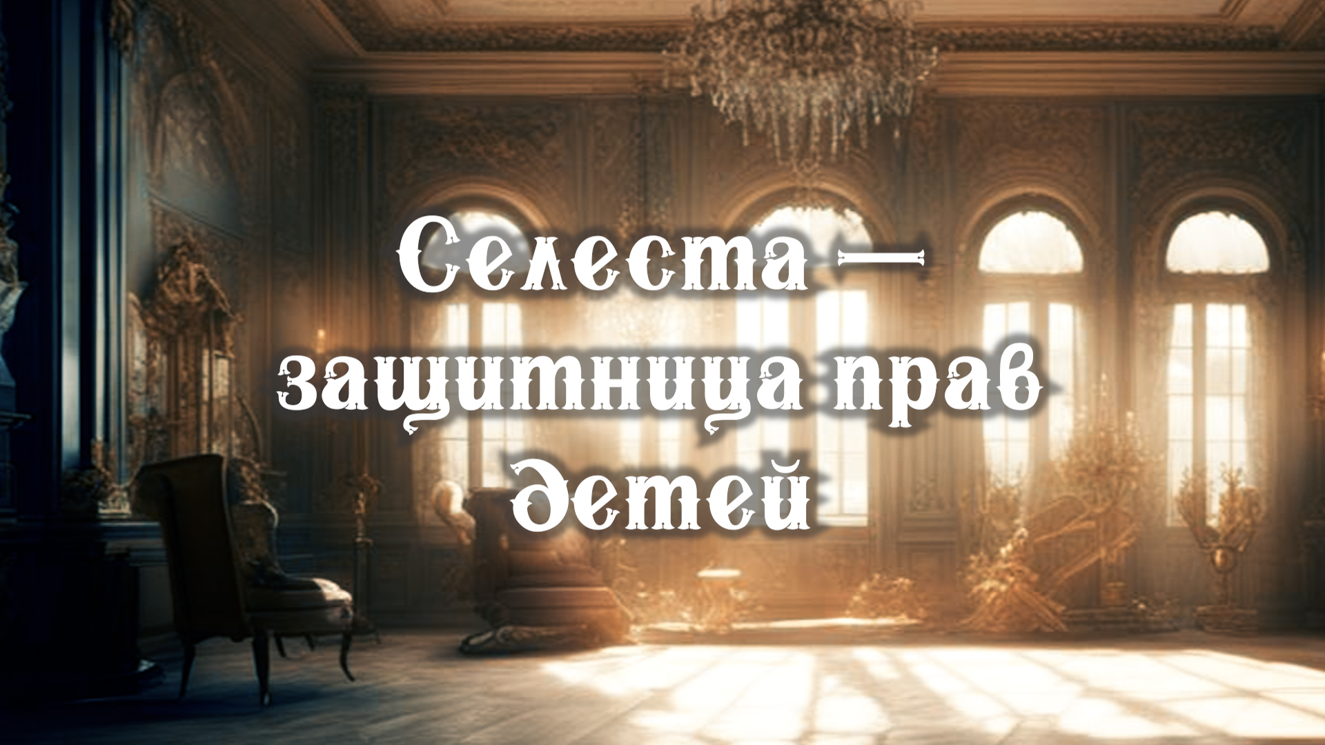 Селеста - защитница прав детей