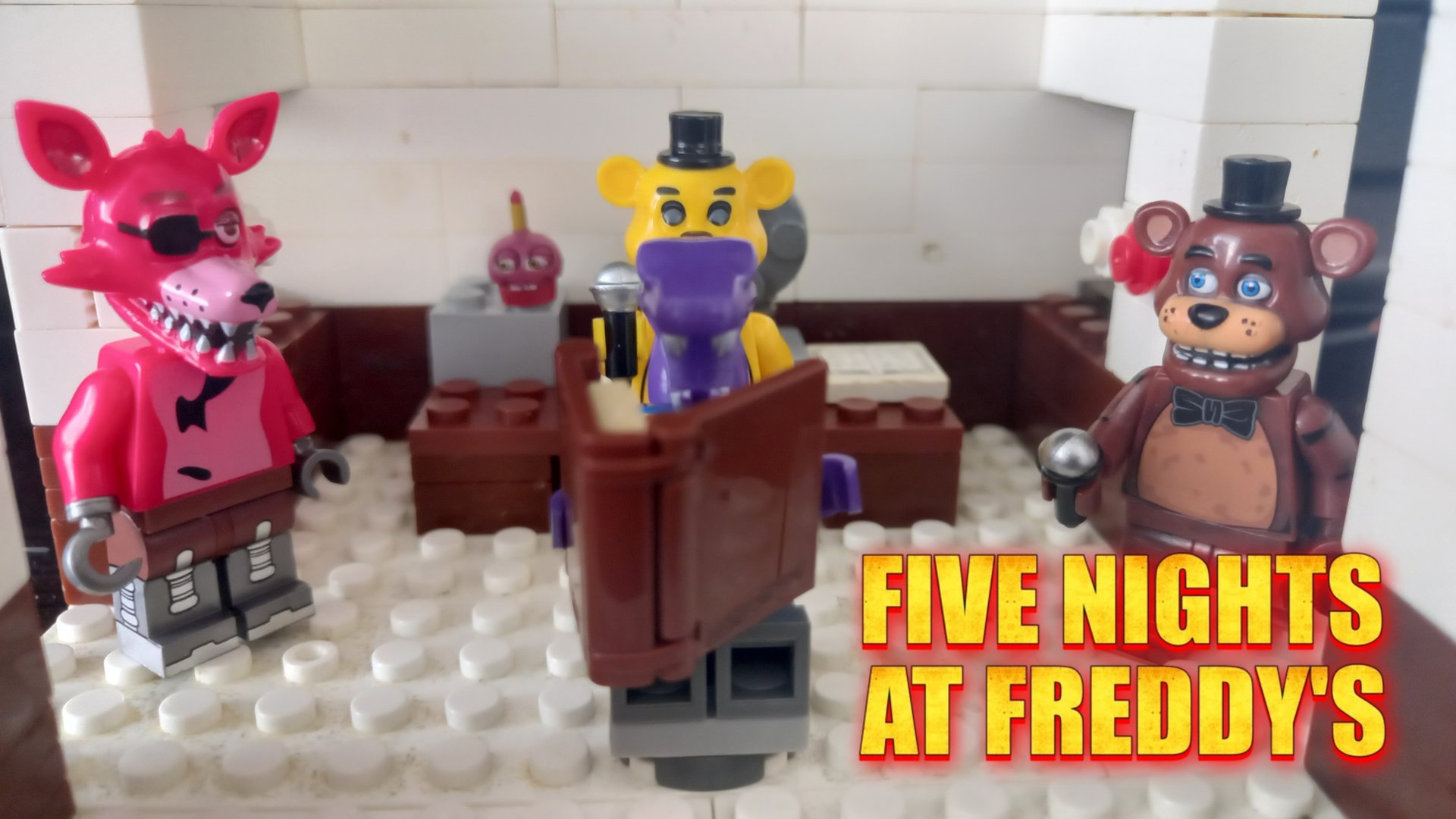 лего фнаф 6 серия
