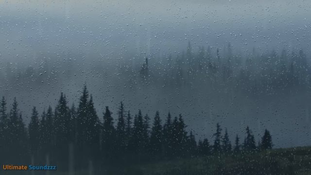 Mountain Rain & Thunderstorm Sleep Sounds - Ambient Noise For Sleep & Meditation