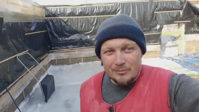 Вся правда о перекрытиях из арболита поле зимы. Честный Обзор !