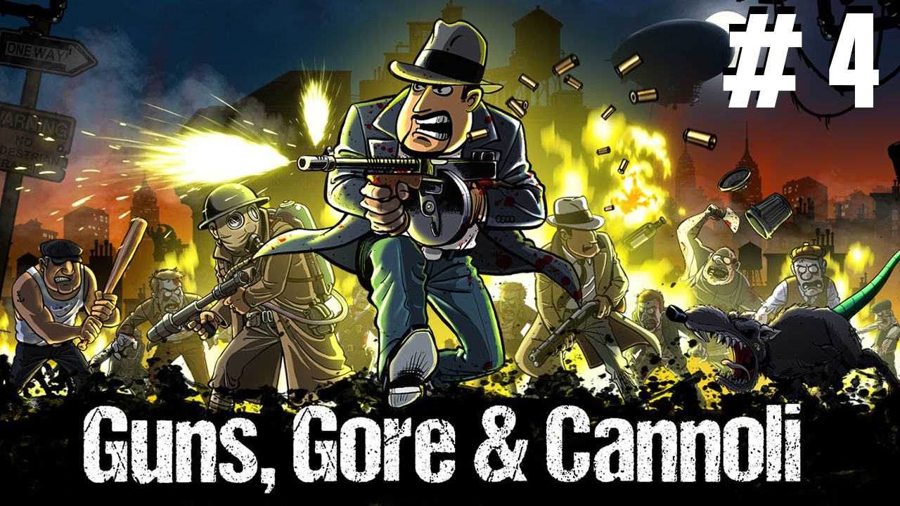 Прохождение Guns, Gore and Cannoli Часть 4: Река, Канализация, Водохранилище, Второй Босс