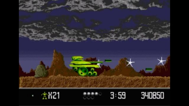 Sega Mega Drive 2 (Smd) 16-bit Vectorman 2 Scene 20 Tank Patrol