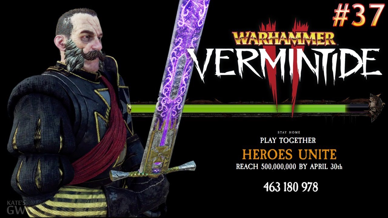 СТРИМ ➤Warhammer: Vermintide 2 ➤ МАРК КРУБЕР VS 500 000 000 КРЫС.  ➤ Part #37 - #1