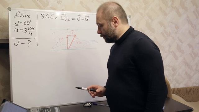 Урок 6. Кинематика. Хитрый курс лодки.