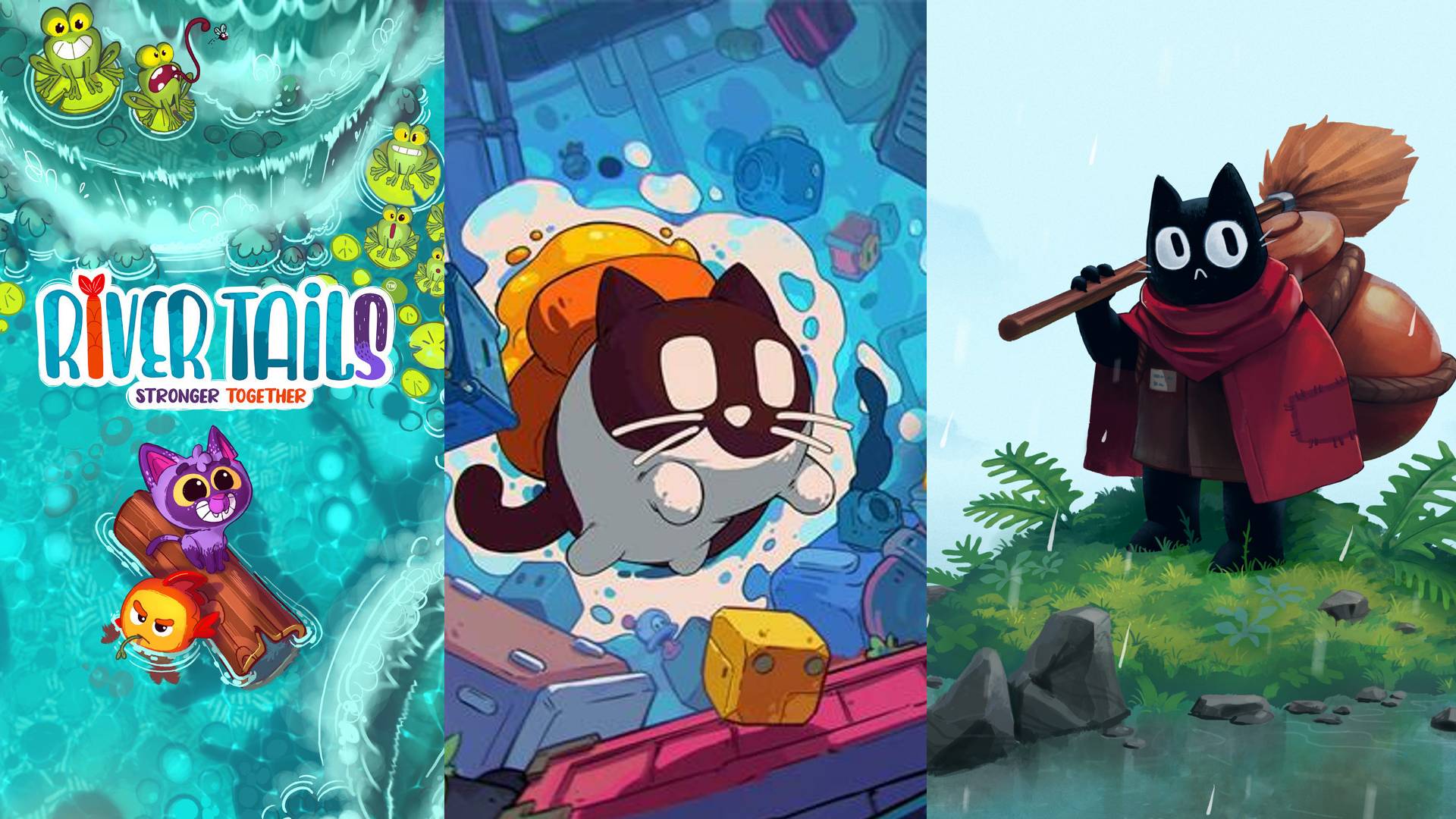 Изучаем новые игры про котиков ( нЕ виДео )