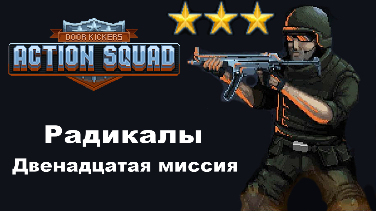 12 Door Kickers Action Squad Радикалы - двор.