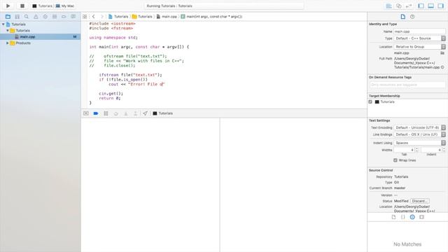 Уроки C++ с нуля  Урок #14 - Работа с фаилами.mp4