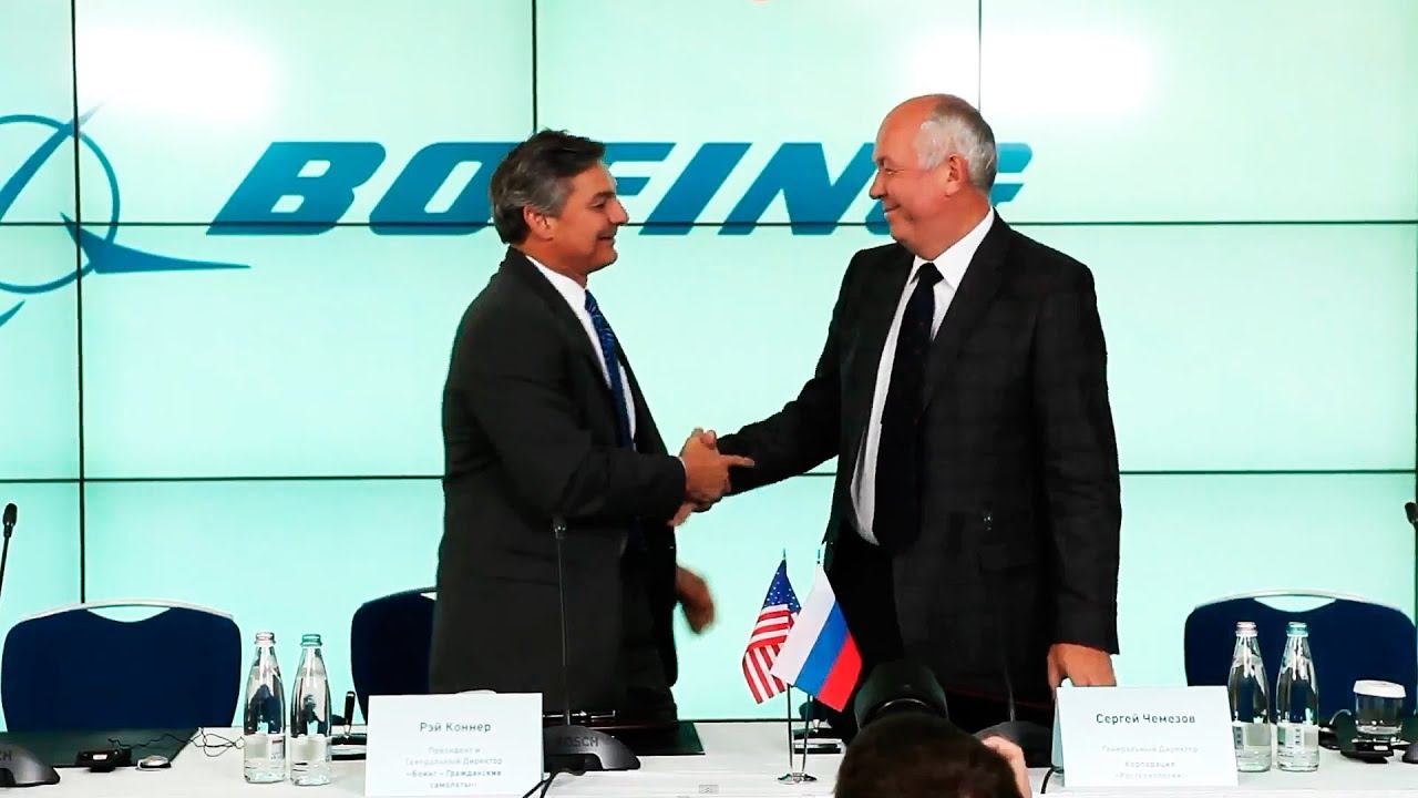 «Ростех»  и Boeing