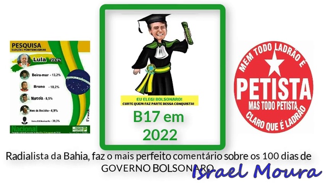Comentario; os 100 dias de GOVERNO BOLSONARO.