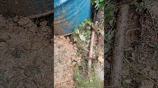 Аби не получилась, будем делать глиняную скважину