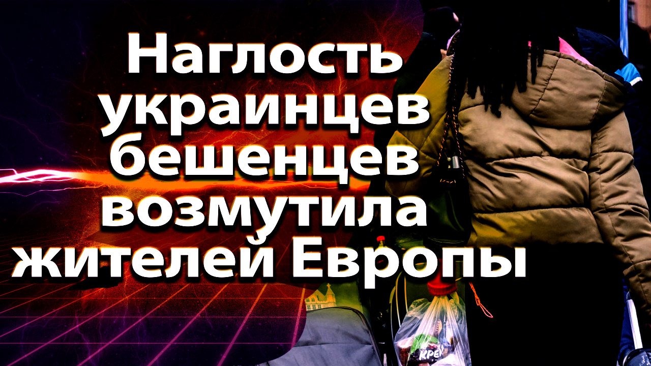 Наглость украинцев бешенцев возмутила жителей Европы #палата61