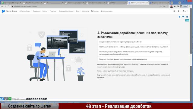 Пошаговая инструкция создания сайта с нуля