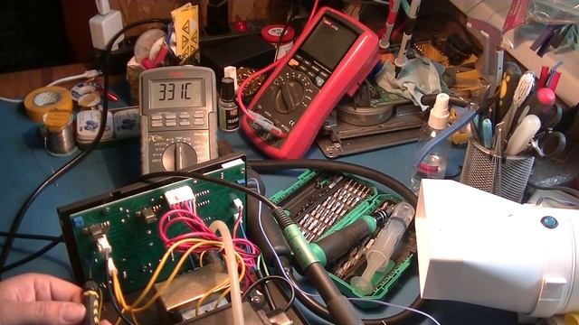 Паяльная станция Lukey 852D+. Калибровка температуры паяльника