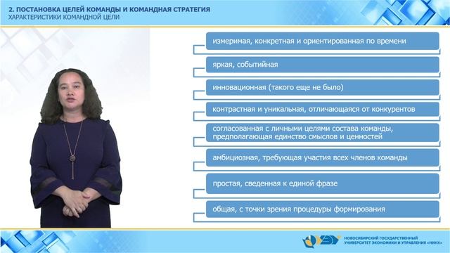 Тема 2.1. Разработка командной стратегии (2)