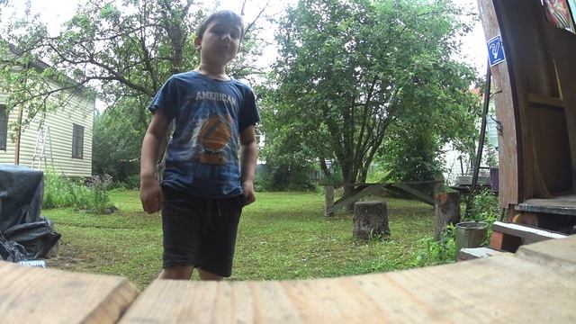 Демид  на даче 15.07.23