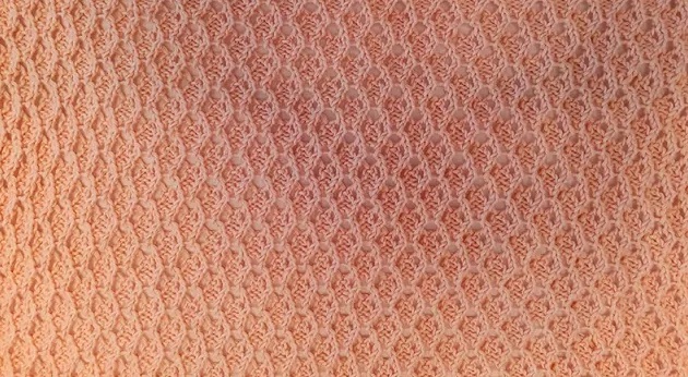 Ажурный узор спицами по кругу для летних кофточек. Очень ПРОСТОЙ и КРАСИВЫЙ ажурный узор спицами!!!