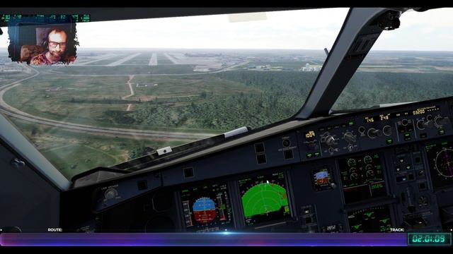 XP12 - Sheremetevo rwy24C заход-посадка