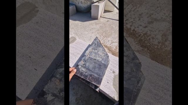 Шаблон для нанесения клея на блок