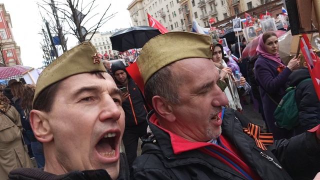 И значит нам нужна одна Победа. Бессмертный полк 9 мая 2022