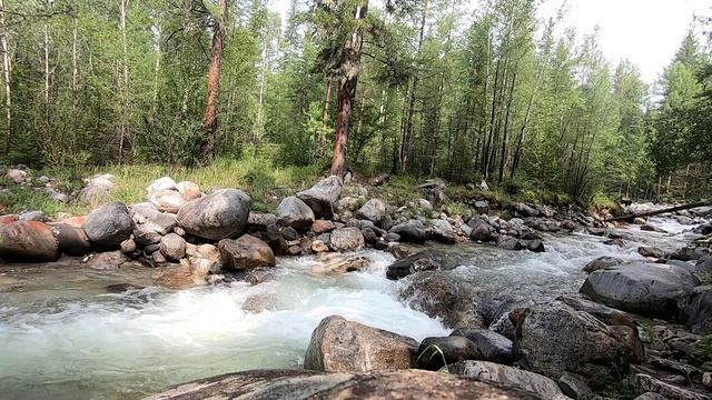 Шумак Бурятия ручей шумит утро чистая вода