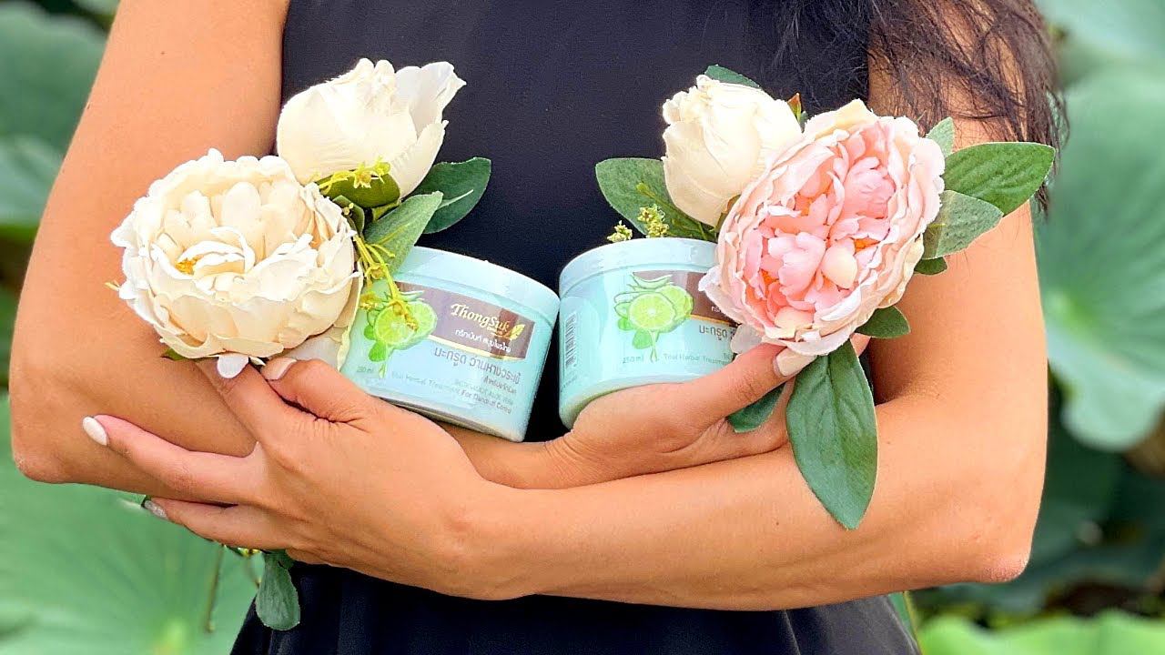 МАСКА Д/ВОЛОС НА ТРАВАХ ОТ ПЕРХОТИ "БЕРГАМОТ И АЛОЭ" THONGSUK