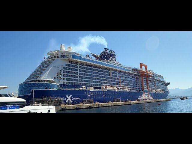 Круиз по Средиземному морю на Celebrity Edge. Mediterranean on Celebrity Edge.(English subtltes)