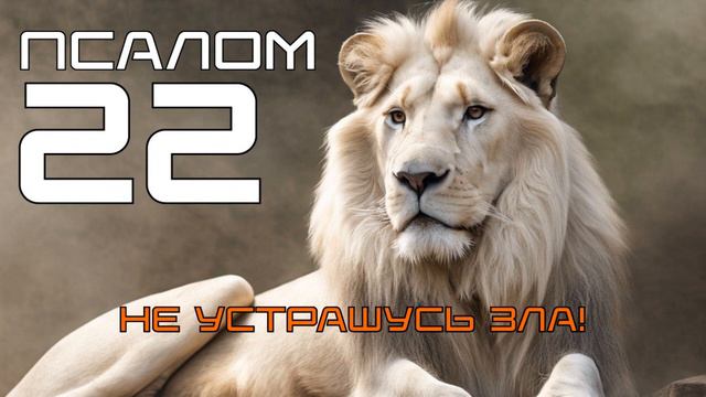 БИБЛИЯ - Не устрашусь зла (Псалом 22).mp4