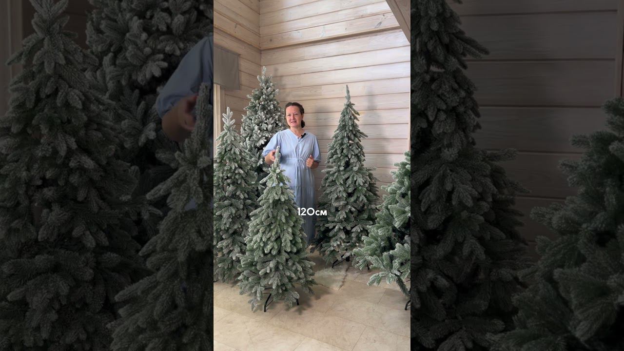 Ель Андорра - самая узкая модель среди елей Crystal Trees