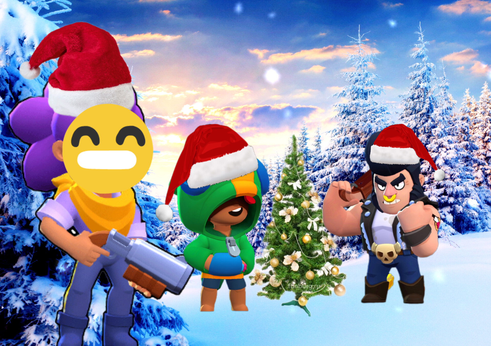 бравлеры тоже празднуют Новый год? ~ brawl Stars~