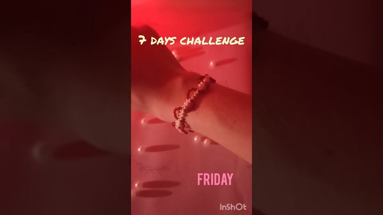 Браслет Vampire 7 days challenge Friday (5 день) #бисер #бисероплетение #браслеты #7dayschallenge