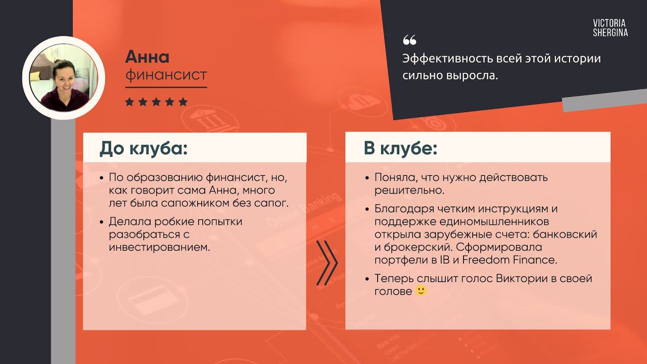Анна: Четкими и уверенными шагами в светлое будущее