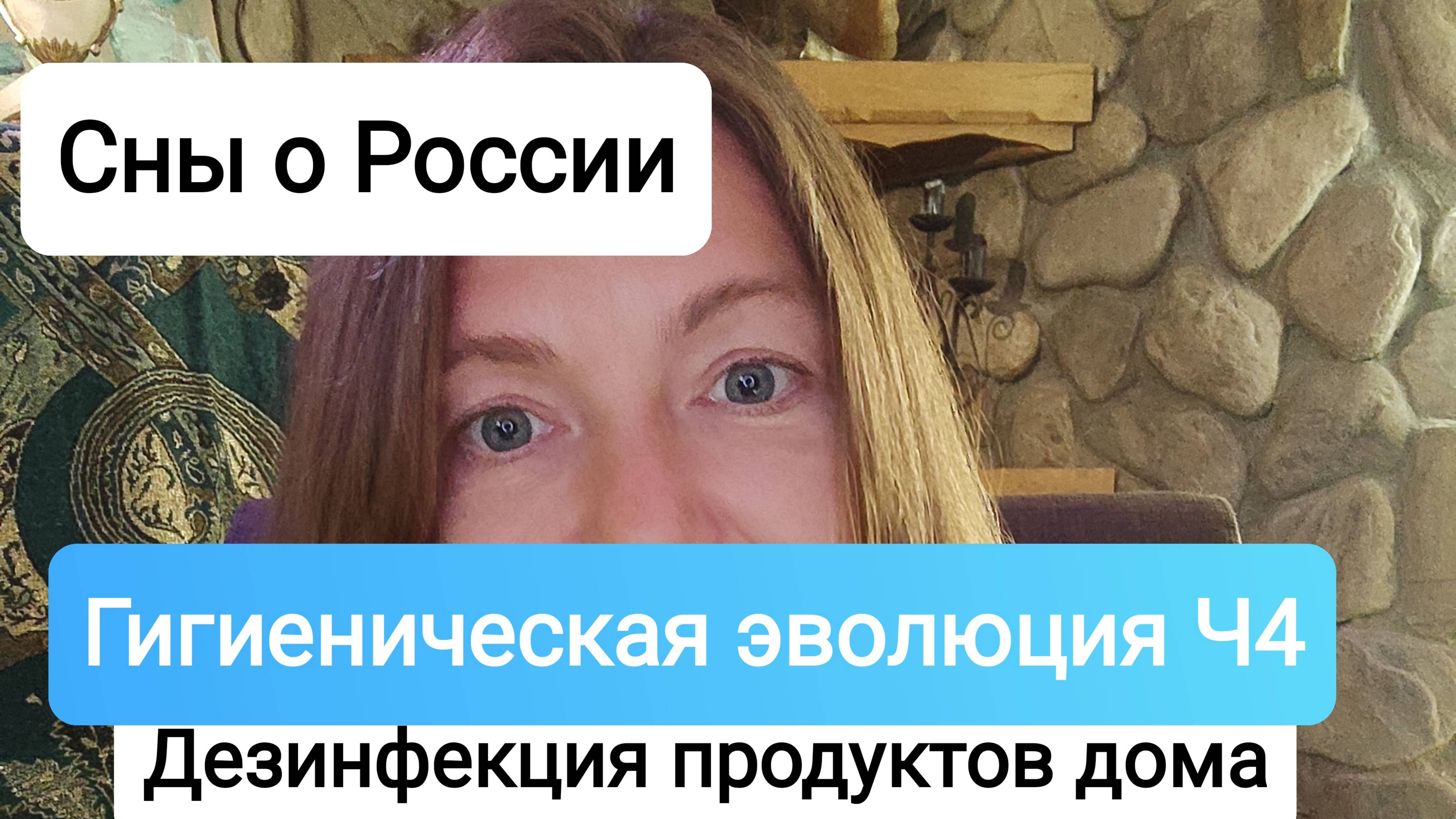 Гигиеническая эволюция - Часть 4: Гигиена продуктов дома (Сны о России)