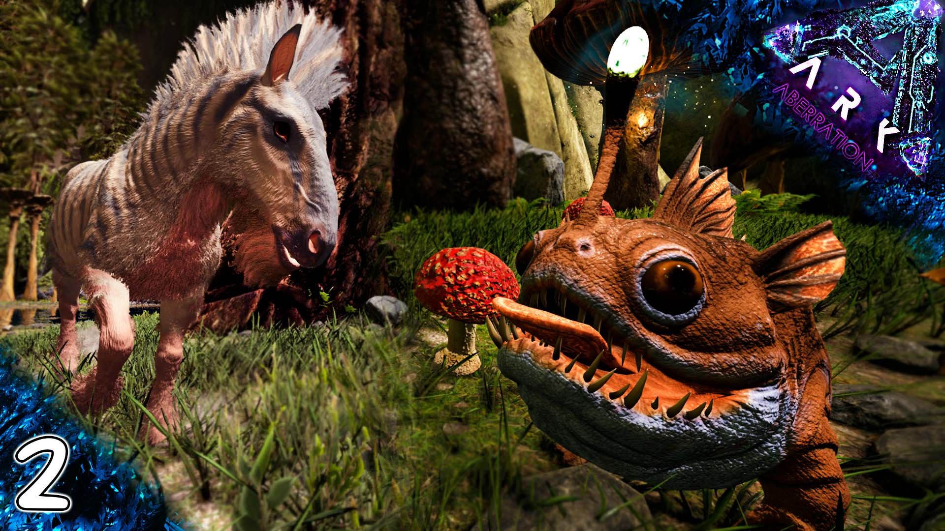 Выживание на Аберрации #2 - Место для жилья - Aberration ARK Survival Evolved - Одиночное выживание