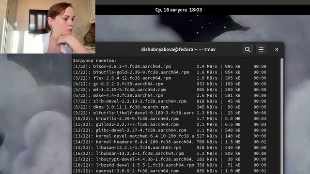 Выполнение первой лабораторной работы
