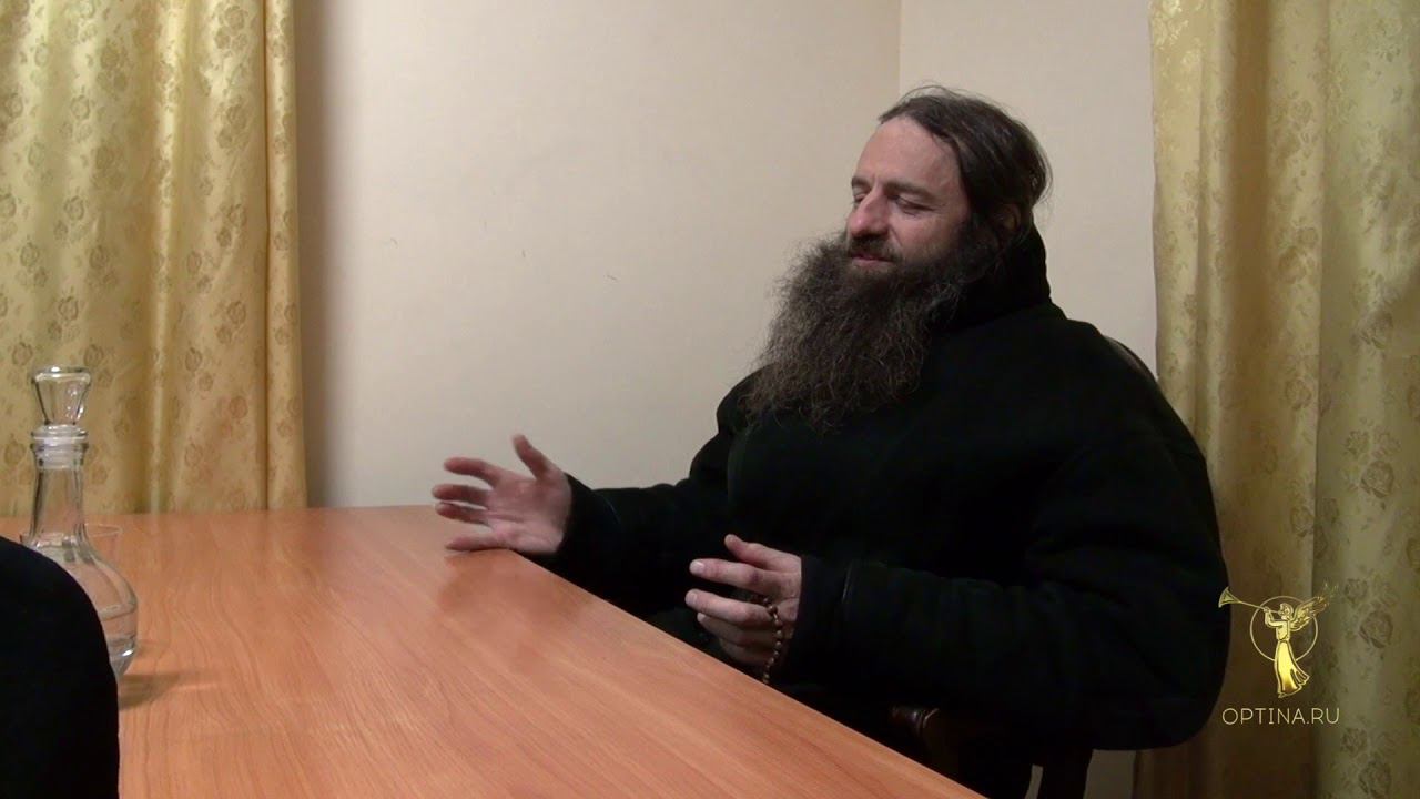 Иеромонах Нил (Парнас) отвечает на вопросы в доме паломника (29.11.2018)