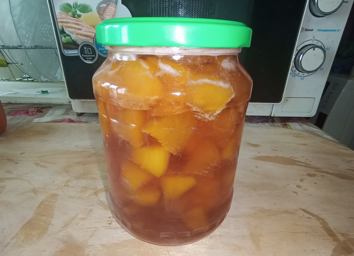 Варенье персиковое в микроволновке. Заготовки на зиму.