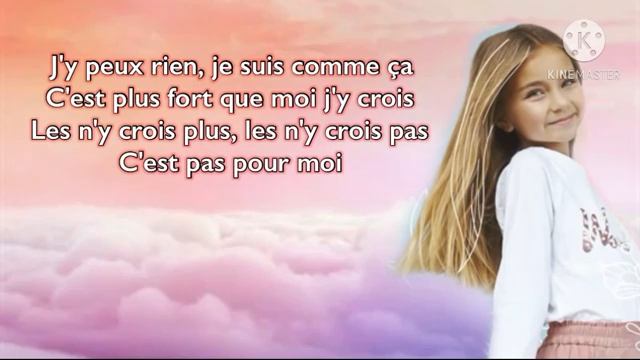 J'imagine - Valentina - Песня с субтитрами