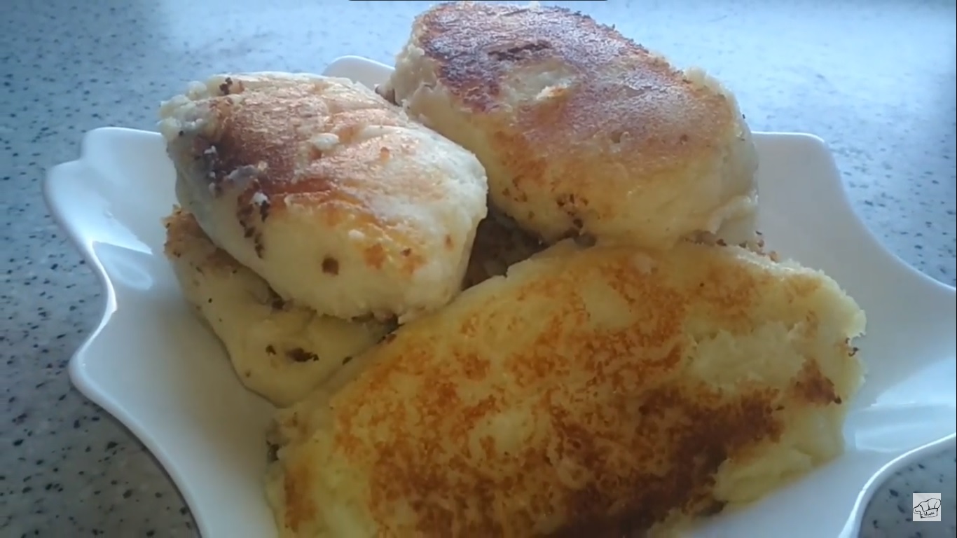 Вкусные картофельные котлеты с мясом.
