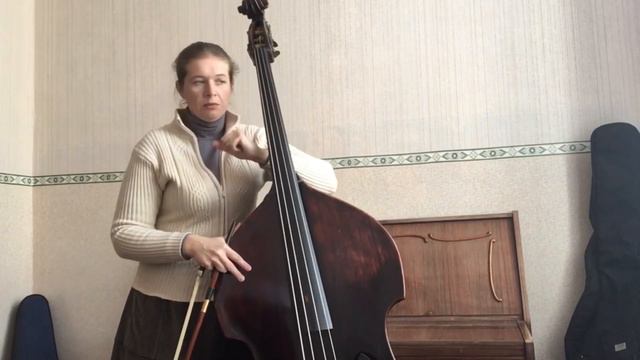 Вторая с половиной позиция.Дополнение к уроку 54.Контрабас от А до Я. Видео 15.01.2023г.