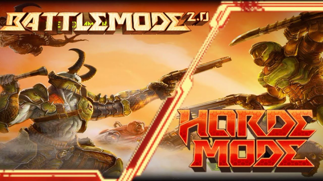 Финал HORDE MODE и посмотрим, на Рыцаря Ужаса в BATTLEMODE в DOOM ETERNAL