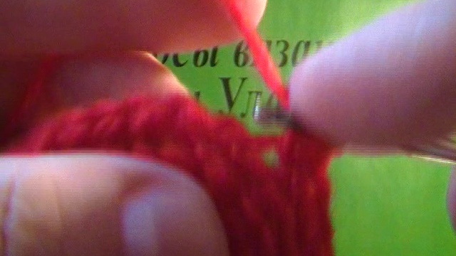 Пинетки Кнопки крючком