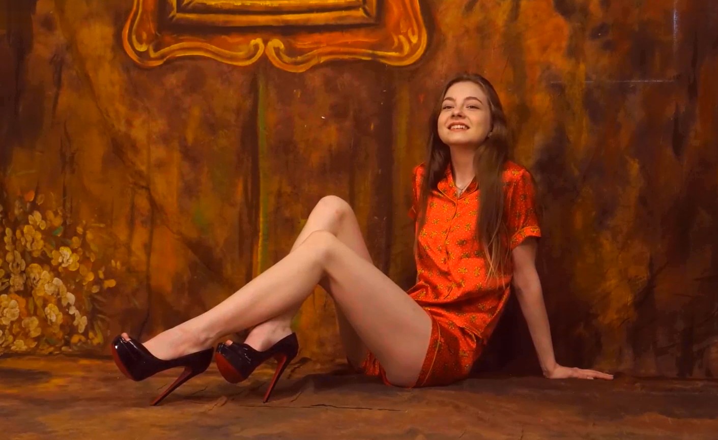 Bella K на фотосессии