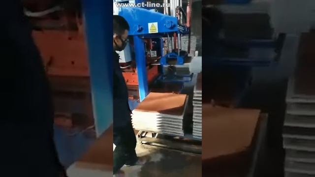 Гиперпресс для производства плитки терраццо