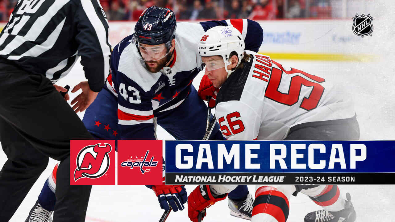 НЬЮ-ДЖЕРСИ ДЕВИЛЗ (NJD) - (WSH) ВАШИНГТОН КЭПИТАЛЗ |Обзор заброшенных шайб|21.02.24|Сезон 23/24